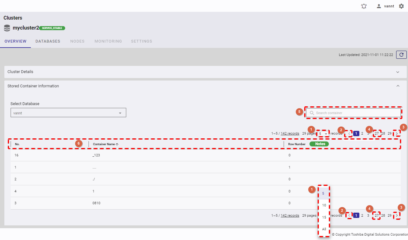 GridDB Cloud 運用管理GUIリファレンス(共用環境プラン向け)